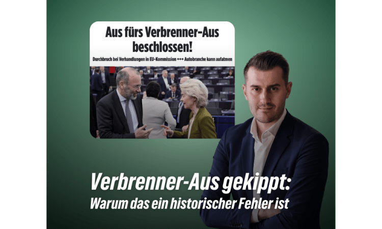 Verbrenner-Aus gekippt: Warum das ein historischer Fehler ist – Julian ...